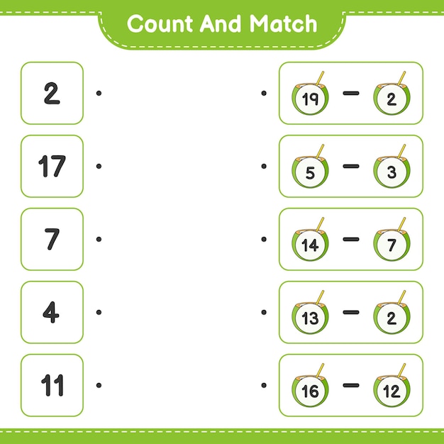 Engaging Math Matching Game for Young Learners | Jiffy Designs
