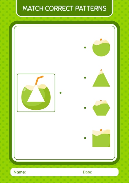 Vibrant Geometric Shapes: Match the Correct Patterns | Jiffy Designs