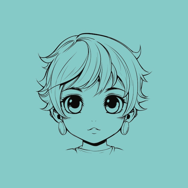 Captivating Anime-Inspired Character Portrait | Jiffy Designs