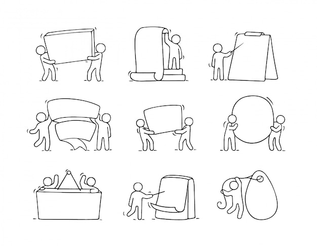 Creative Collaboration: Stick Figures Bringing Ideas to Life | Jiffy ...