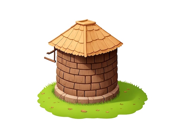 Charming Thatched Roof Cottage on Lush Green Meadow | Jiffy Designs