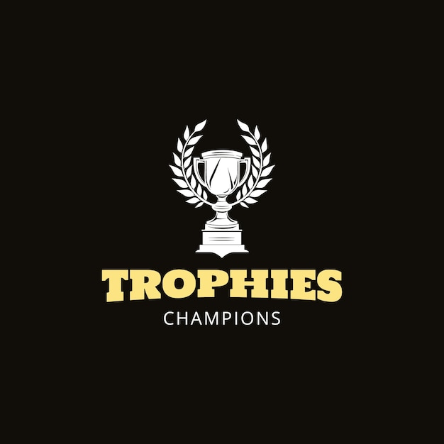 Elegant Trophy Icon Celebrates Victorious Champions | Jiffy Designs