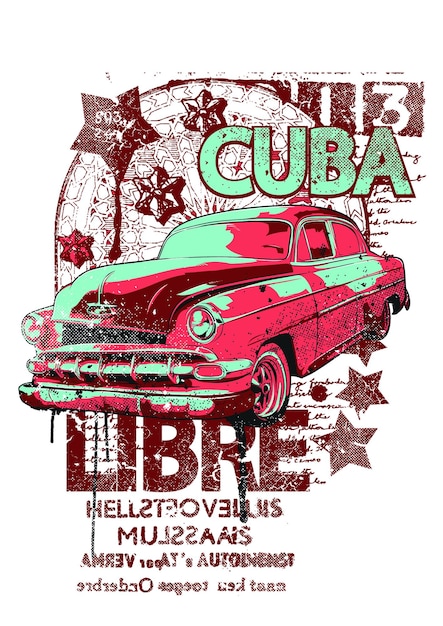 Vintage Cuban Car: A Retro-Inspired Automotive Masterpiece | Jiffy Designs