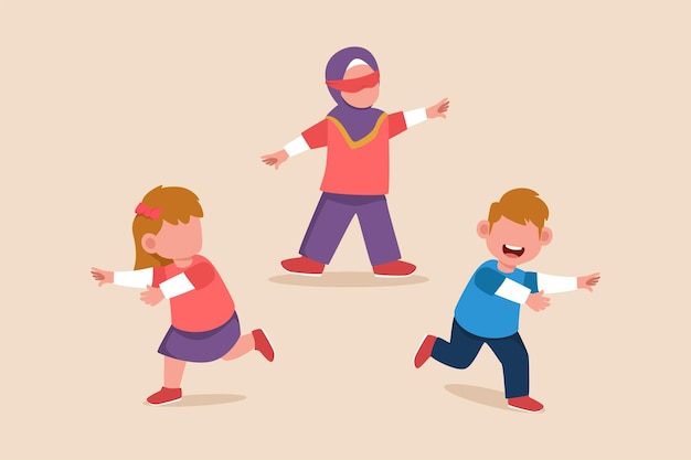 Lively Children Playing and Jumping Outdoors | Jiffy Designs
