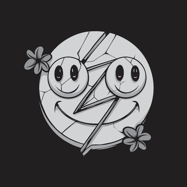 Charming Smiley Faces Adorned with Flowers | Jiffy Designs