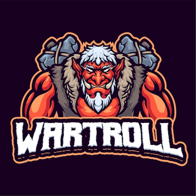 Fierce Wartime Warthog Mascot Logo | Jiffy Designs
