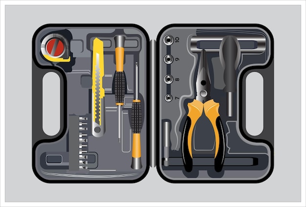 Comprehensive Tool Kit with Variety of Repair Instruments | Jiffy Designs