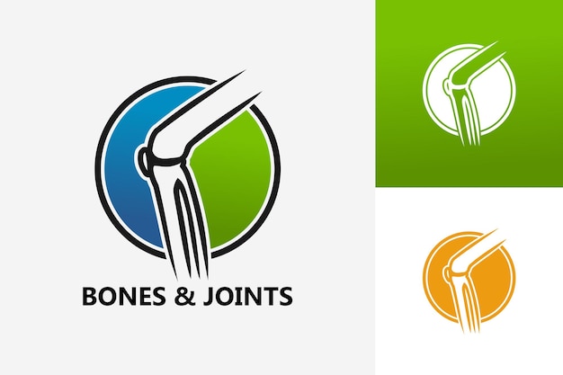 Vibrant Orthopedic Symbol: Bones and Joints in Motion | Jiffy Designs