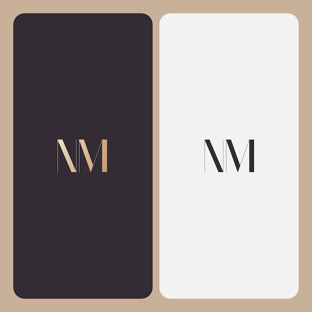 Elegant Monogram with Refined Typographic Design | Jiffy Designs