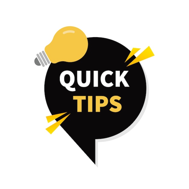 Helpful Hints in a Vibrant Graphic Design | Jiffy Designs