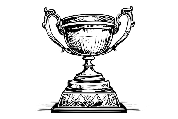 Ornate Trophy Cup with Elegant Handles | Jiffy Designs