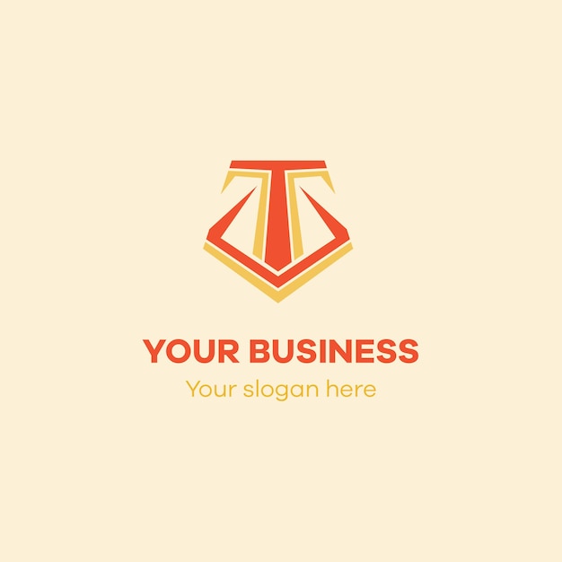 Vibrant Shield-Shaped Logo with Stylized Letter T | Jiffy Designs