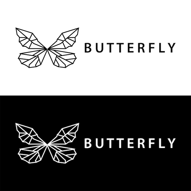 Captivating Geometric Butterfly Design for Versatile Applications ...