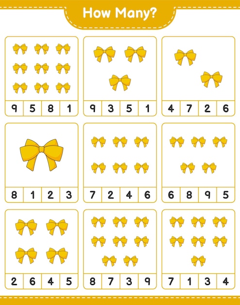 Vibrant Bow Tie Collection: Counting and Quantifying the Diversity ...