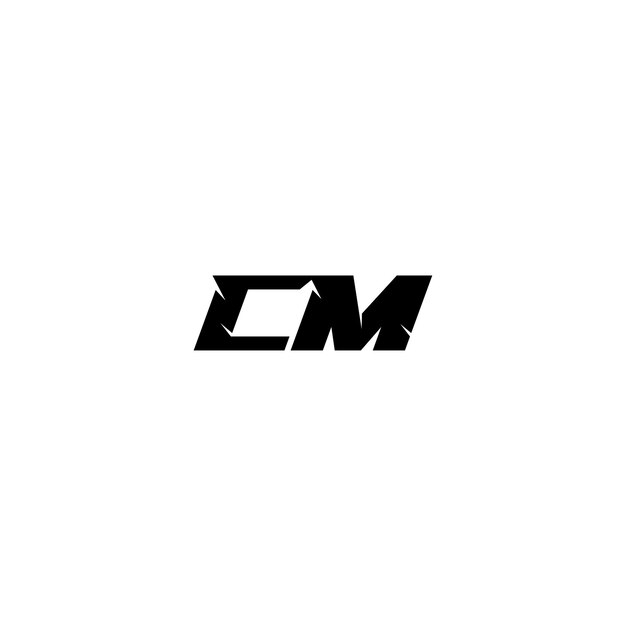 Sleek and Modern CM Monogram Logo Design | Jiffy Designs