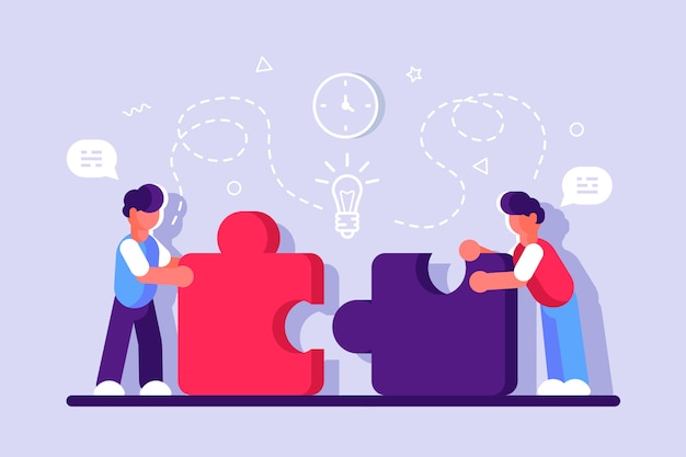 Collaborative Minds Solving Complex Puzzles with Creative Ideas | Jiffy ...