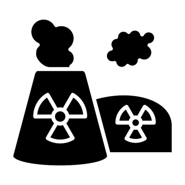 Striking Silhouettes of Radioactive Symbols | Jiffy Designs