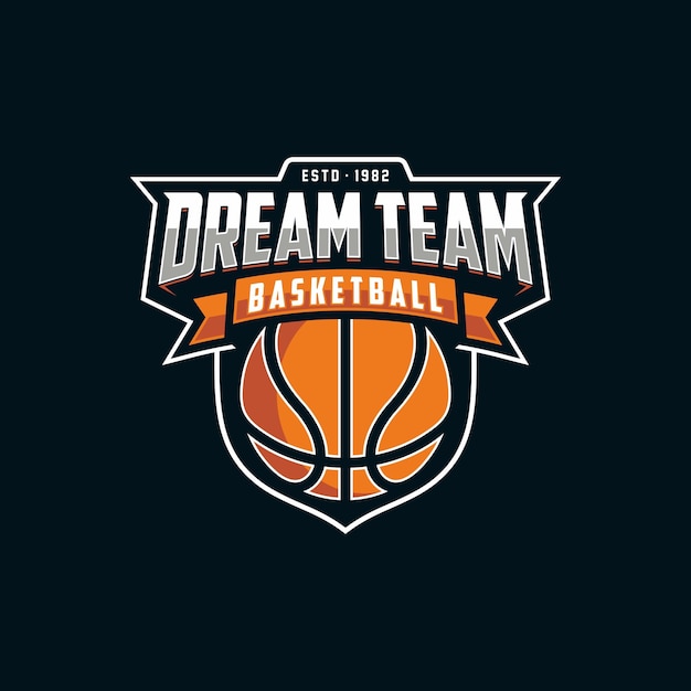 Iconic Dream Team Basketball Logo Design | Jiffy Designs