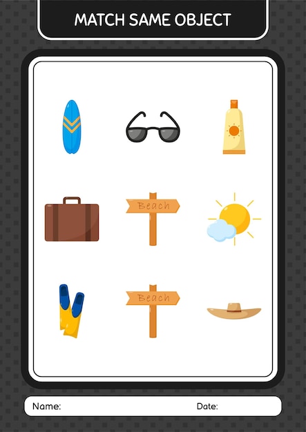 Iconic Summer Symbols Showcased in Vibrant Illustration | Jiffy Designs