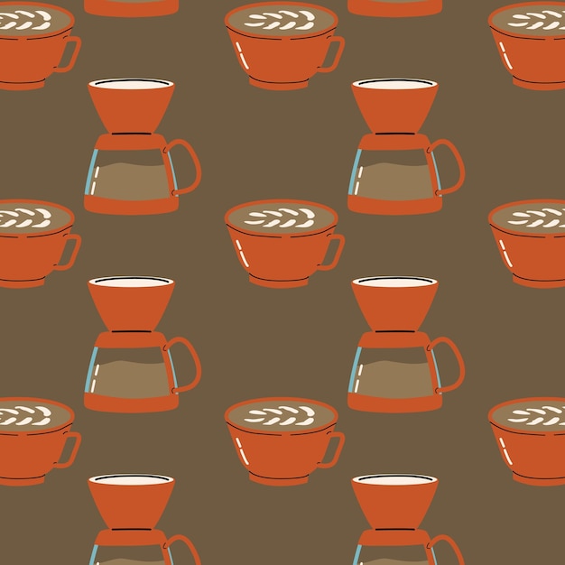 Vibrant Collection of Stylized Coffee Brewing Vessels | Jiffy Designs