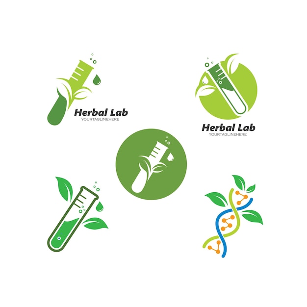 Vibrant Herbal Lab Symbols Showcase Diverse Natural Elements | Jiffy ...