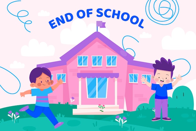 Cheerful Students Celebrate the End of School Year | Jiffy Designs