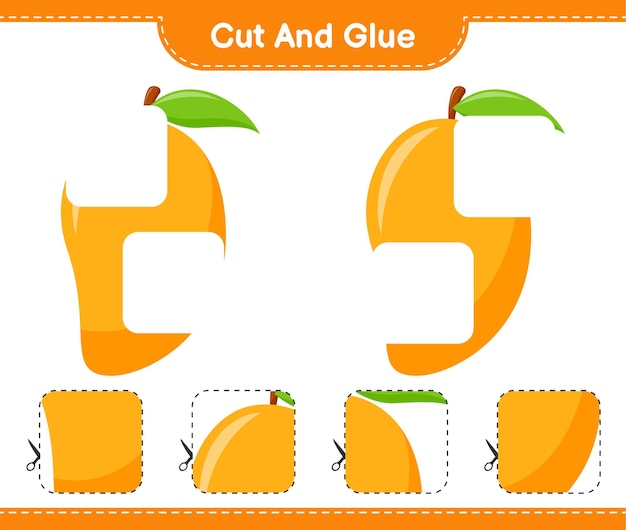 Vibrant Mango Cut-and-Glue Craft Collection | Jiffy Designs
