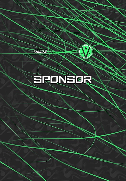 Striking Green Neon Webbed Backdrop with Sponsor Logo | Jiffy Designs