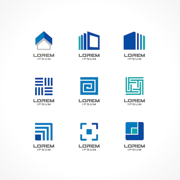 Geometric Shapes and Lines in Minimalist Corporate Logos | Jiffy Designs