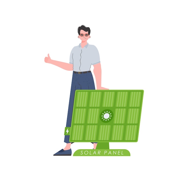 Renewable Energy Advocate Showcases Eco-Friendly Solar Panel | Jiffy ...