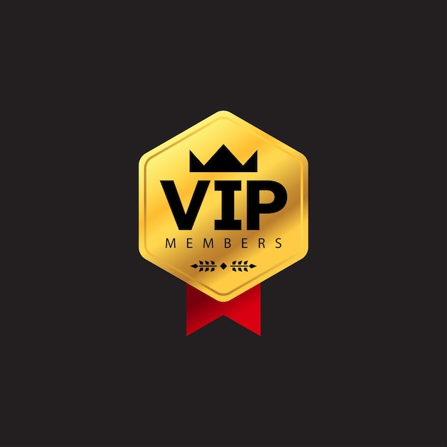 Exclusive VIP Members Badge with Crown Emblem | Jiffy Designs