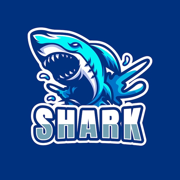 Fierce Shark Mascot Logo with Powerful Jaws | Jiffy Designs