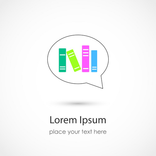 Vector Illustration Of A Library Book Symbol | Jiffy Designs