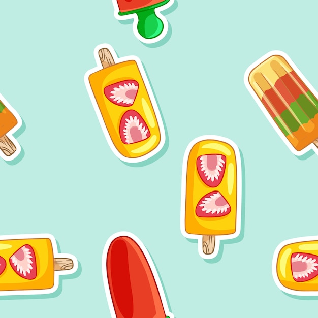 Vibrant Popsicle Collection with Tropical Fruit Designs | Jiffy Designs