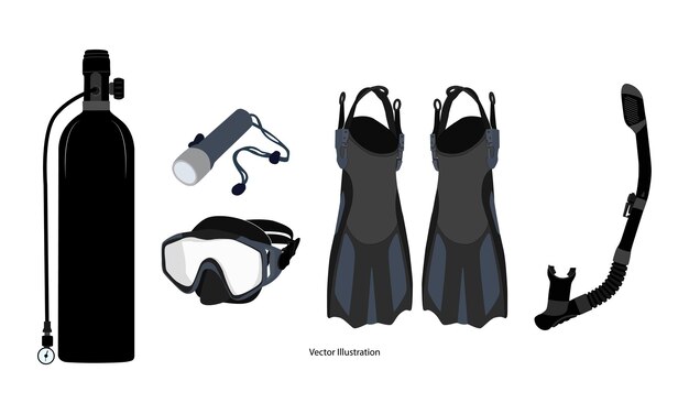 Scuba Diving Gear: Sleek and Essential Equipment for Underwater ...