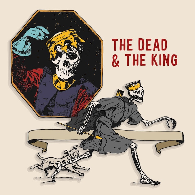 Haunting Skull Imagery Depicts the Dead & the King | Jiffy Designs