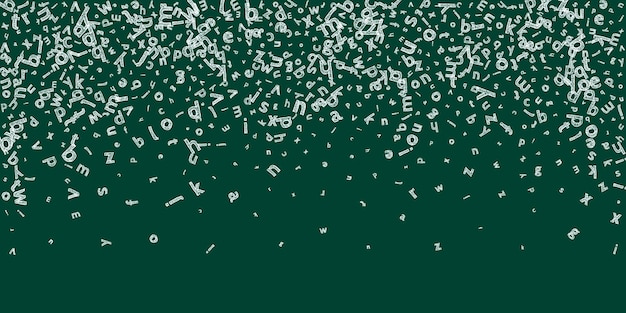 Cascading Symbols: A Whimsical Typographic Celebration | Jiffy Designs