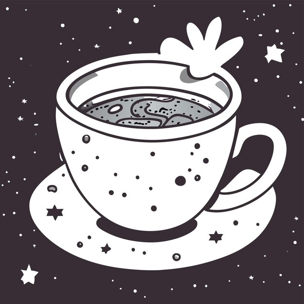 Enchanting Celestial Cup of Cosmic Delight | Jiffy Designs