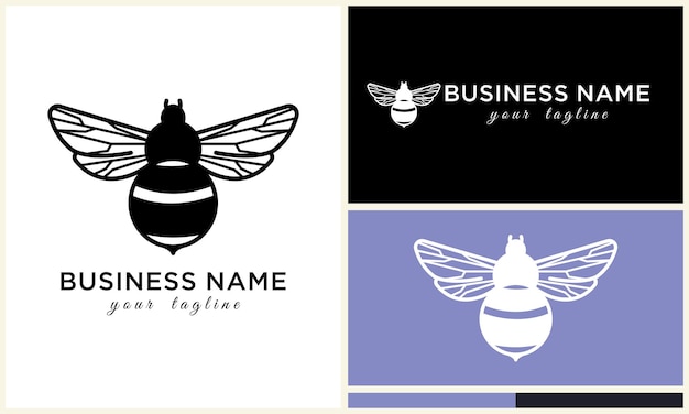 Elegant Bee Logo Design for Business Branding | Jiffy Designs