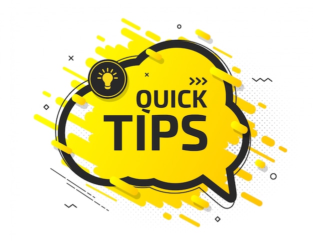 Vibrant Advice Bubble with Creative Icons and Typography | Jiffy Designs