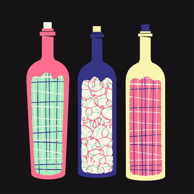 Vibrant Bottle Designs for Eye-Catching Branding | Jiffy Designs