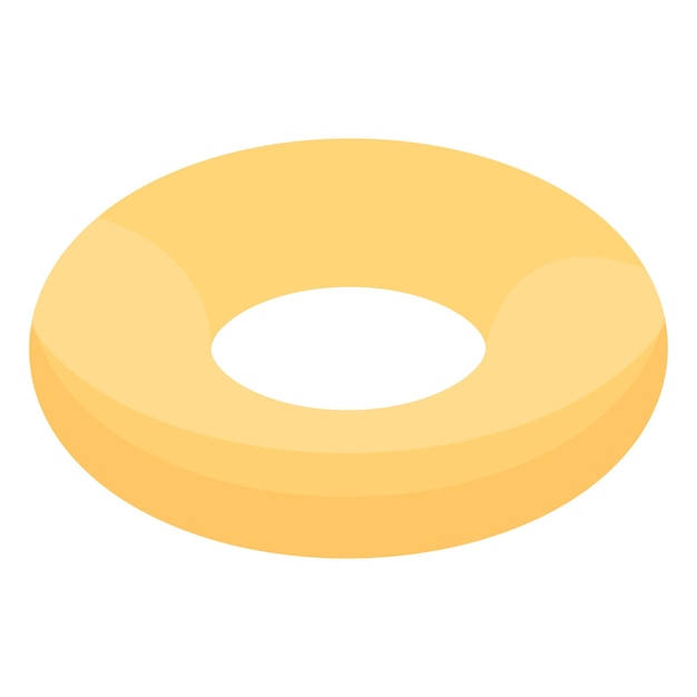 Vibrant Yellow Circular Design Element | Jiffy Designs