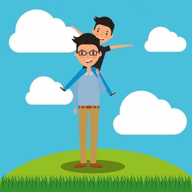 Playful Duo Soar Above the Clouds | Jiffy Designs