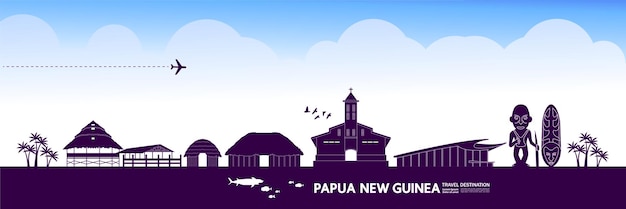 Vibrant Landscape of Papua New Guinea's Iconic Landmarks | Jiffy Designs
