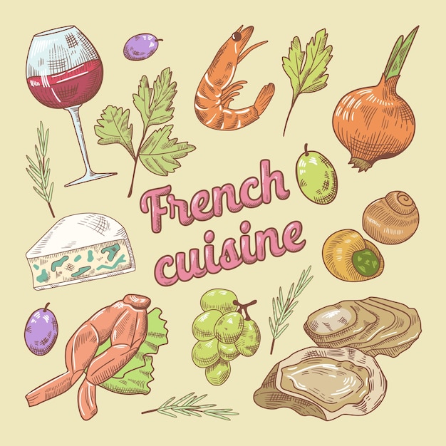 Delightful Ingredients of French Cuisine | Jiffy Designs