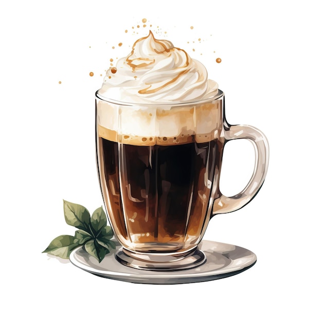 Indulgent Coffee Delight with Whipped Cream Topping | Jiffy Designs