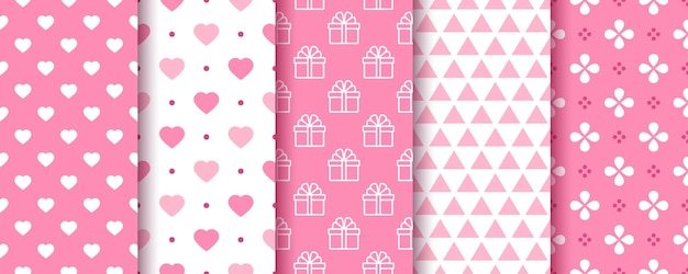 Delightful Patterns for Versatile Designs: Hearts, Gifts, and More ...