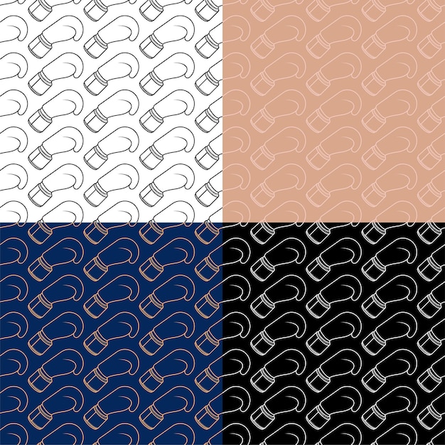 Interlocking Shapes in Elegant Monochrome Patterns | Jiffy Designs