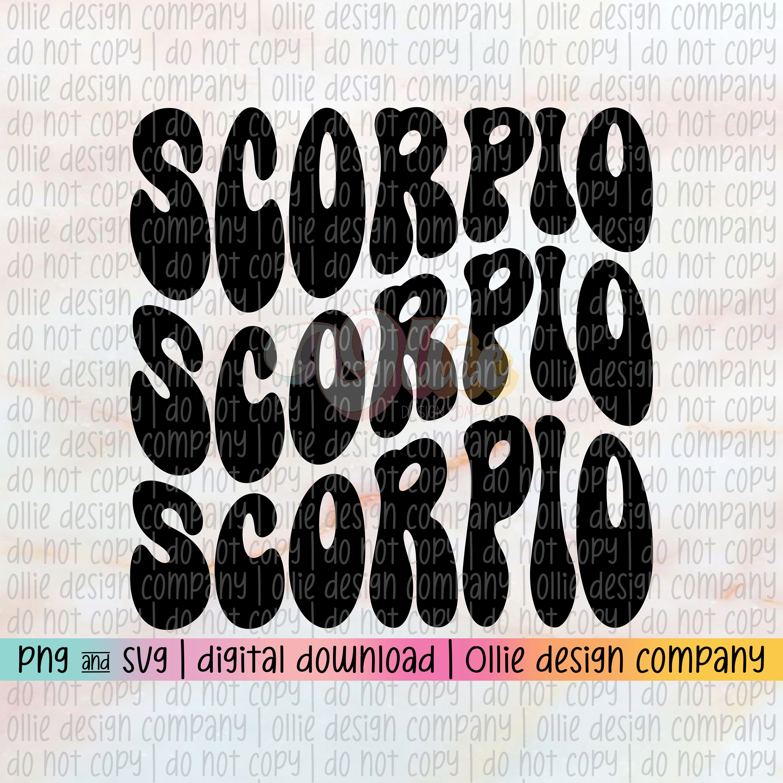 Scorpio Retro wavy SVG and PNG | Zodiac, Horoscope, Retro, Wavy ...
