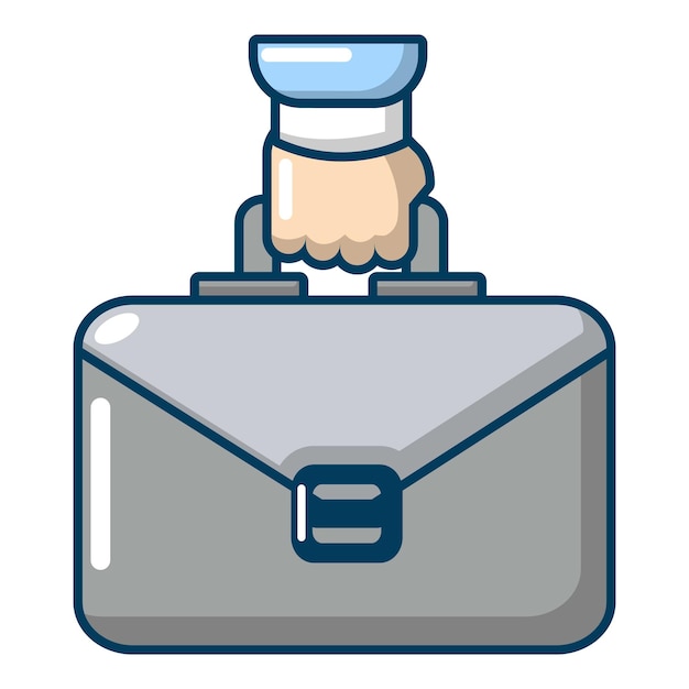 Stylized Briefcase Held by a Professional Hand | Jiffy Designs